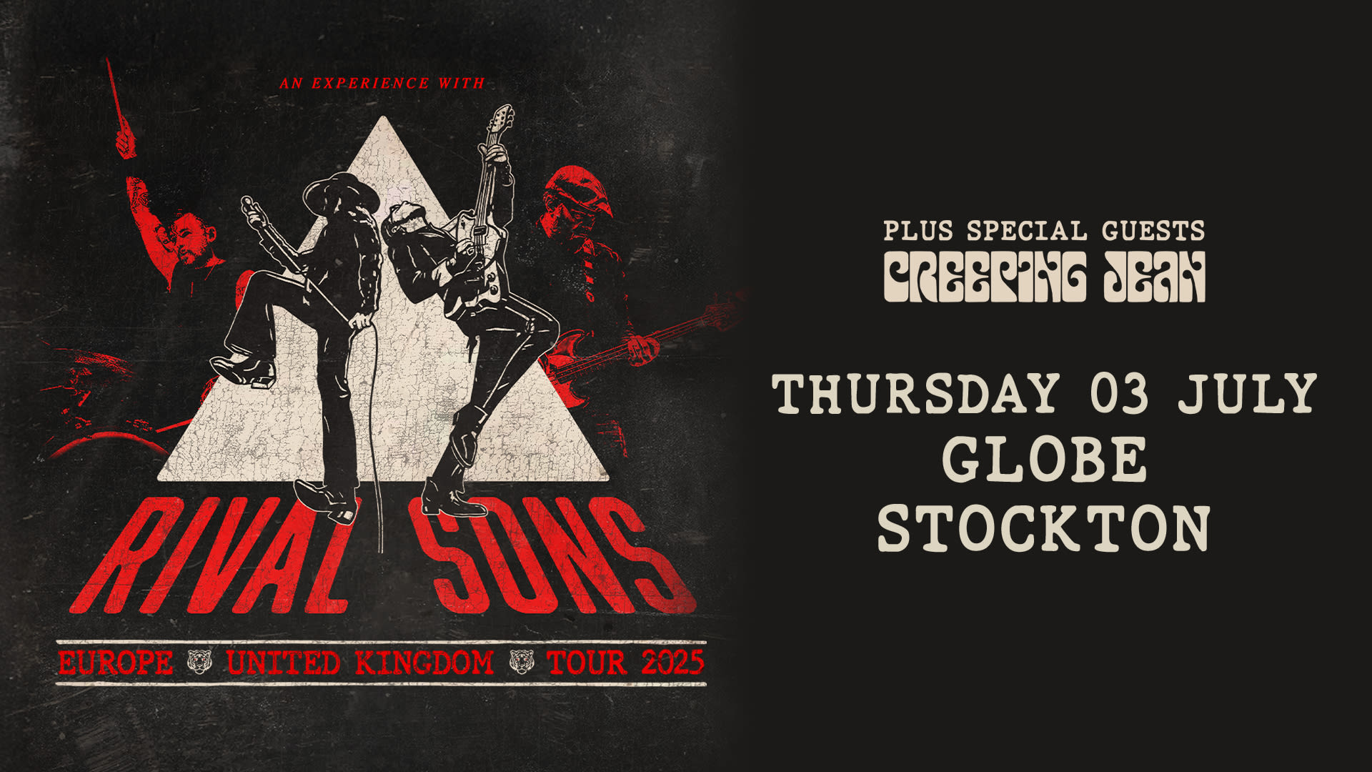 Rival Sons Tickets | Stockton Globe in Stockton | ATG Tickets
